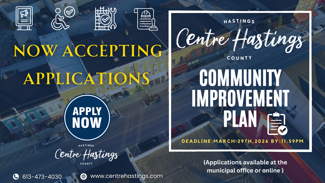 Accepting 2026 Community Improvement Plan Applications! - Municipality ...